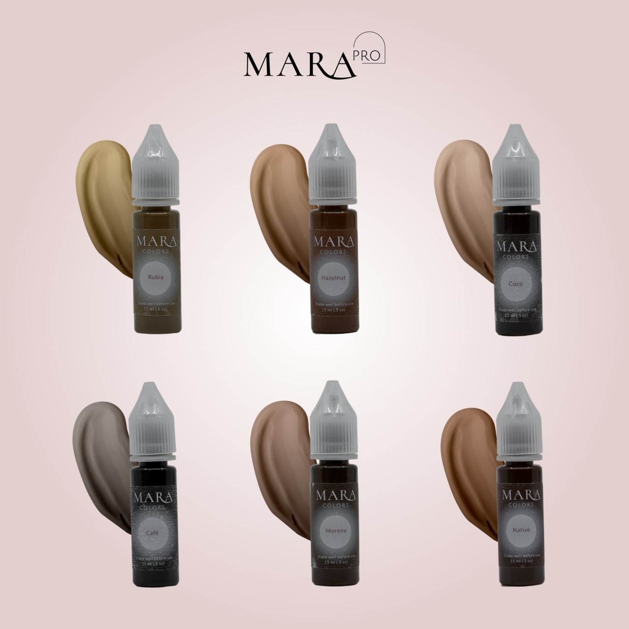 MARA Pro Eyebrow Pigments Set – Mara Pro